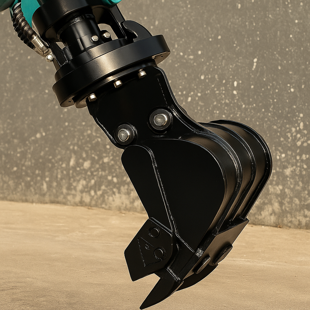 Bucket with rotary motor – Giant Plant & Equipment